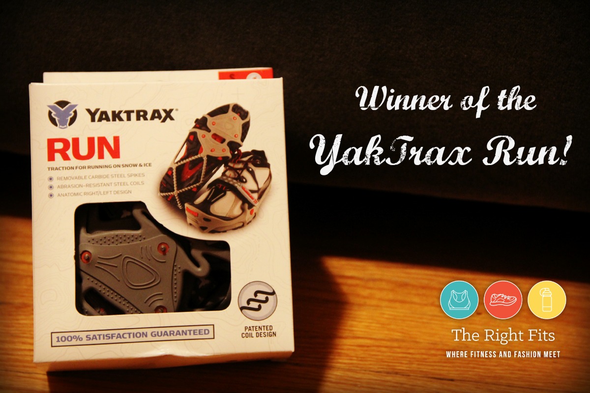 Winner of the YakTrax Run Announced! - The Right Fits